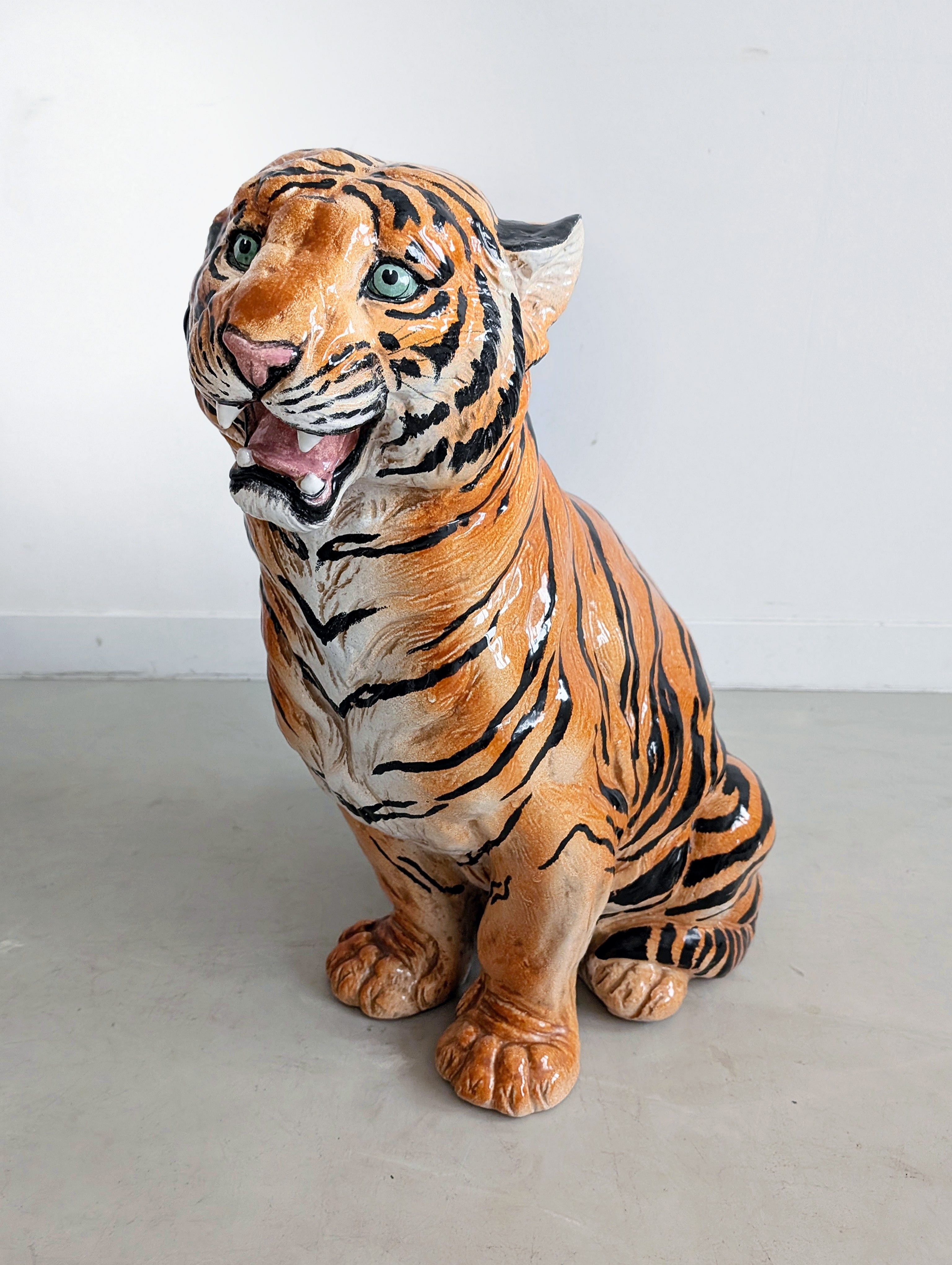 Italian Ceramic Tiger Cub 1970s – VintageVonk