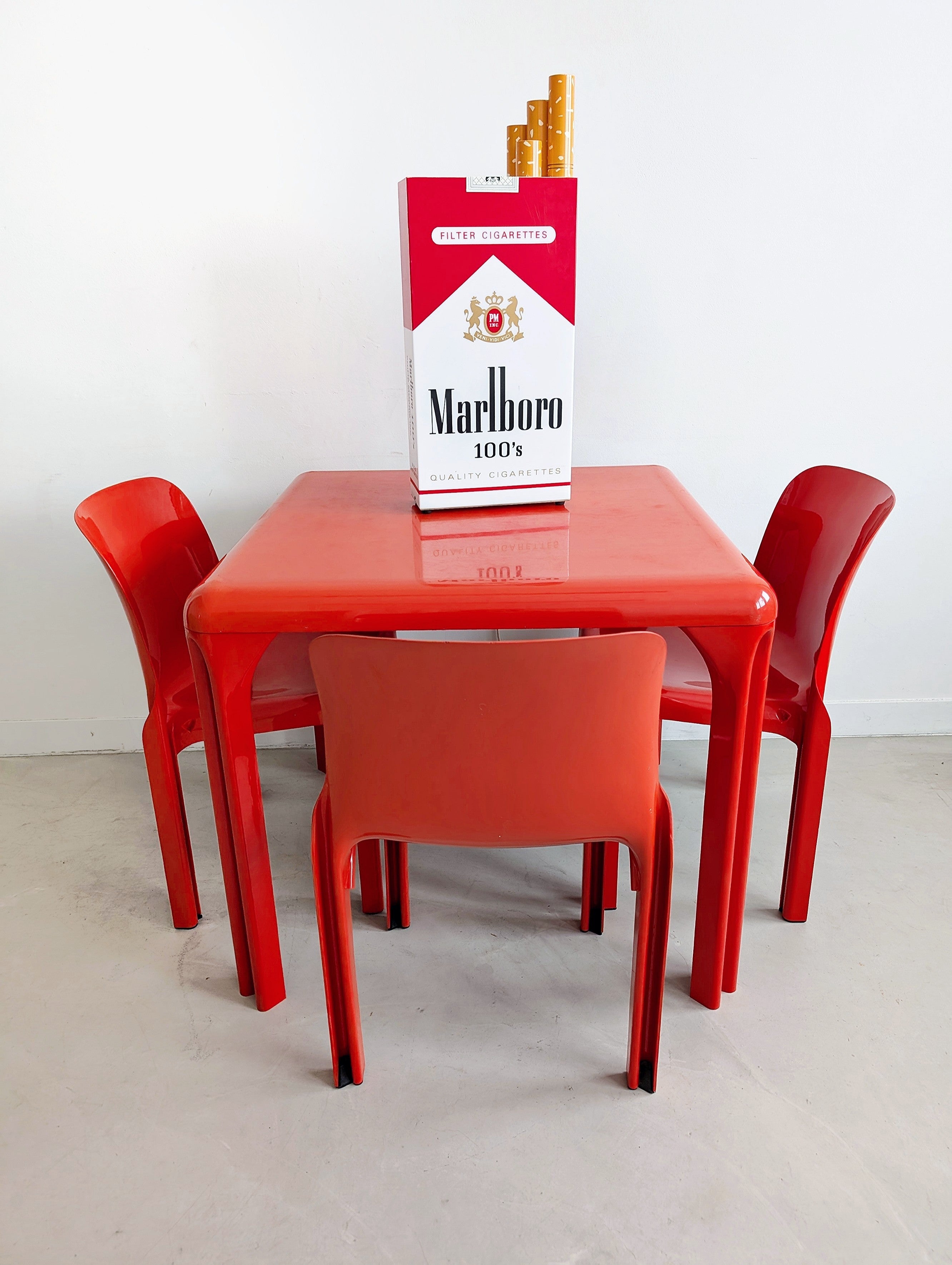 Marlboro Cigarette Pack Advertising Lamp 1990s – VintageVonk